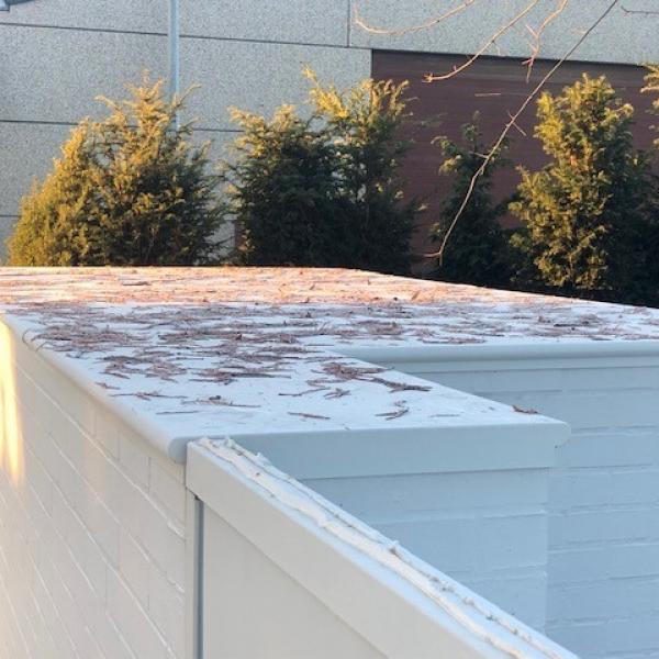 beady coping slab | Claerhout Aluminium